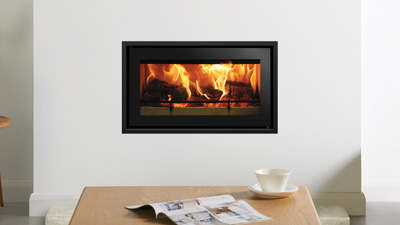 Contemporary Wood Fireplace | Stovax Studio STV1C | Regency Fireplace ...