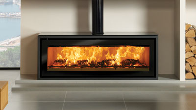 Linear Wood Freestanding | Stovax Studio STV3F | Regency Fireplace Products